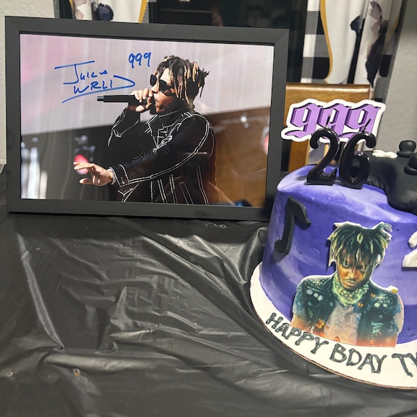 Juice Wrld Signed & Inscribed "999" Autographed 8x12 Inch Photo + COA ...