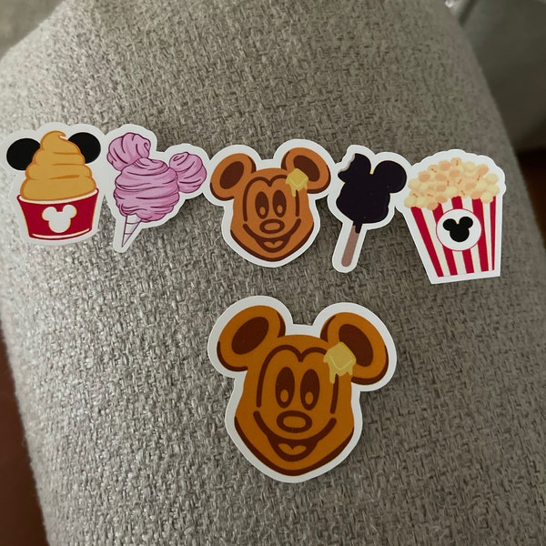 Disney Snack Stickers - Etsy