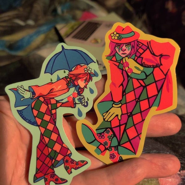 Clown Nick Sticker Pack - Etsy