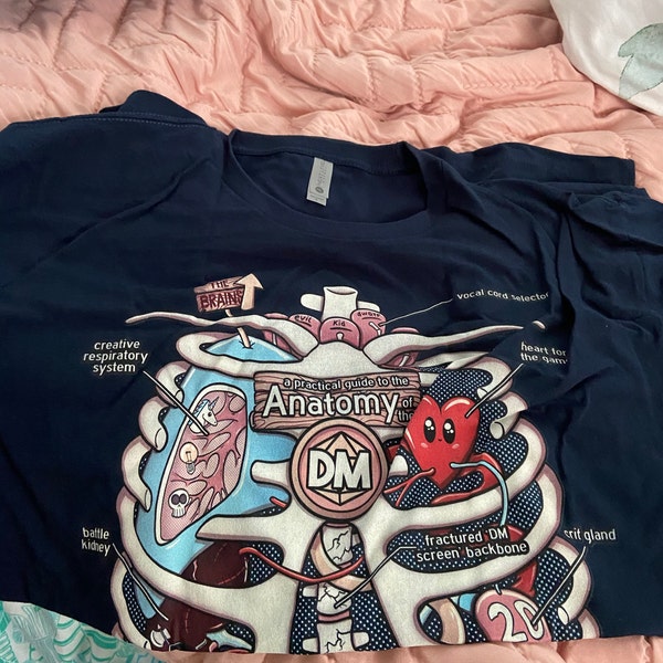 The Anatomy of the DM Shirt | DM | Dnd Gift | GM | Dungeons & Dragons ...