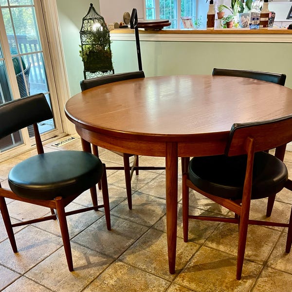 Mid Century Modern Teak Dining Chairs X 6 by G Plan Mid Century Modern ...