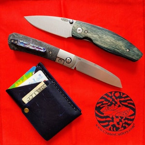 Big Spender Minimalist Leather Wallet, Simple Front Pocket Wallet, Slim ...