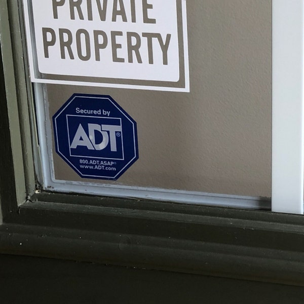 Private Property Business/property Sign Di Cut Vinyl Decal Car/truck ...