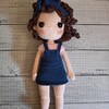 Amigurumi Doll Pattern Jenny Doll, Crochet Girl Doll Pattern, Pdf ...