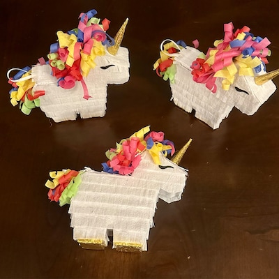 Donkey Mini Pinata DIY Donkey Pinata Party Favor Mini Pinata Plain ...