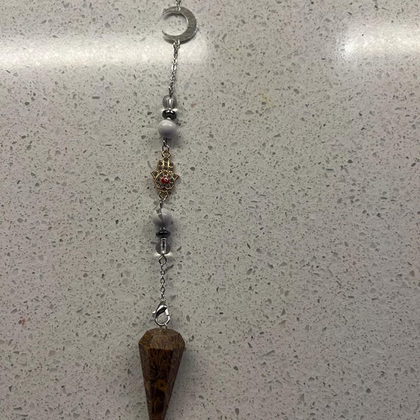 Customize Your Pendulum, Crystal Pendulum, Healing Dowsing Crystal ...
