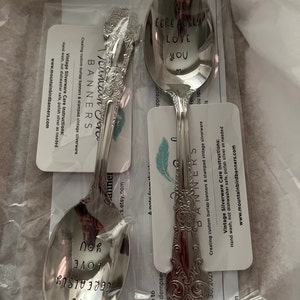 Vintage Spoon Bookmark Teacher Gift Idea Flattened Hand | Etsy