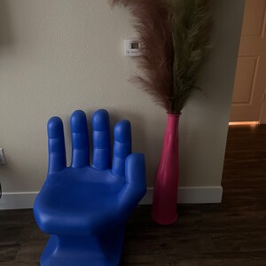 Red RIGHT Hand Shaped Chair 32 Tall Adult Size 70's - Etsy