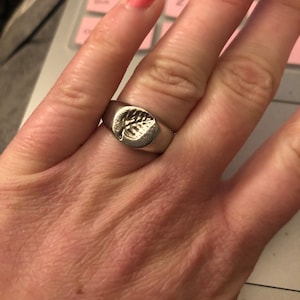 Boat wax seal signet ring | Etsy