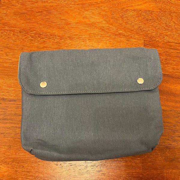 Canvas Vertical Planner Pouch Organizer for Supplies Carrying and ...