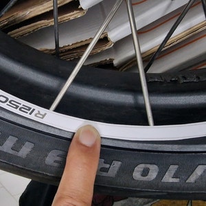 Reflective Motorcycle Wheel Stickers Decals Set Rim Tape Stripes Race ...