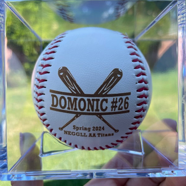 Personalized Baseballs, Team Balls, League Balls, Little League ...