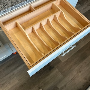 Custom Kitchen Drawer Organizer for Utensils Silverware - Etsy
