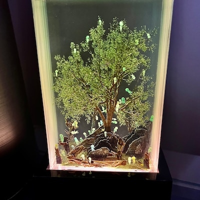 Jellyfish Swarm Resin Desk Light Underwater Epoxy Lamp Scuba ...