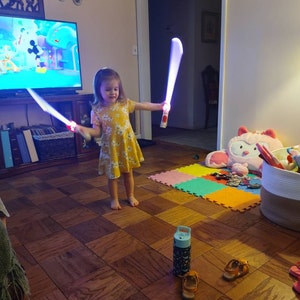 Light up 8-bit Pixel Diamond Sword LED Flashing - Etsy