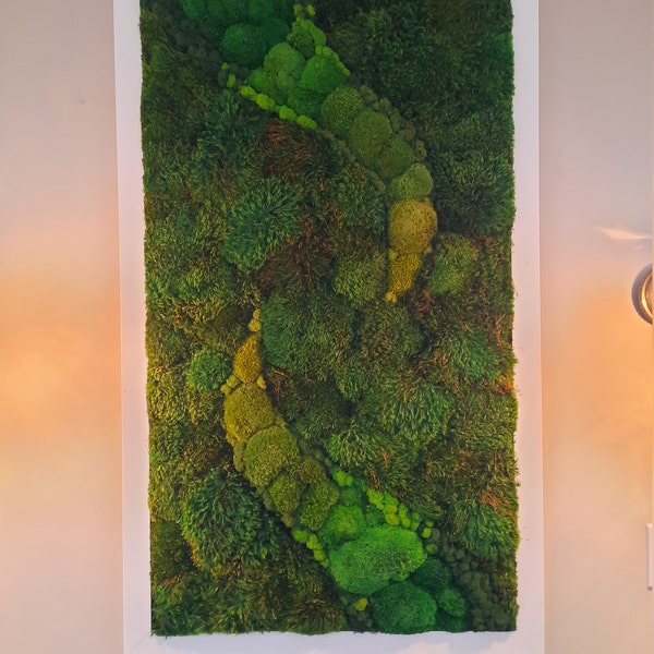 Custom Moss Logo Wall | Green Wallscapes | Moss Wall | Moss Wall With ...