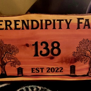 OUTDOOR Live Edge Cedar Wood Sign Custom Carved Sign Cabin - Etsy