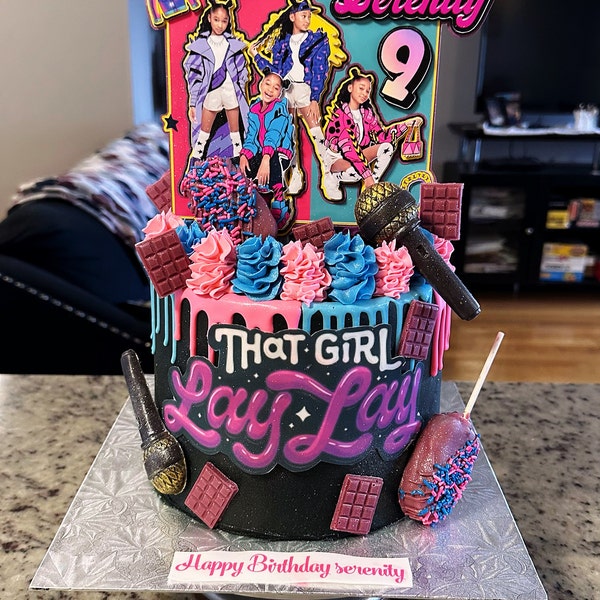 That Girl Lay Lay 'ultimate' Cake Topper - Etsy