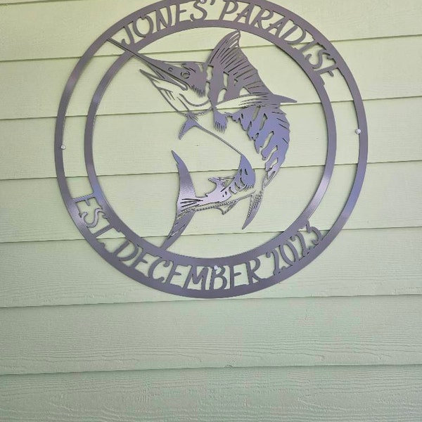 Custom Metal Family Crest Sign / Family Crest / Metal Family Crest ...