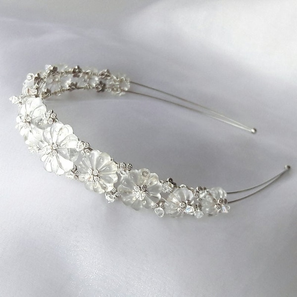 Double Headband / Tiara Band Base for Wedding Millinery & Fascinator ...