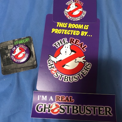 Real Ghostbusters Logo Sticker Pack sawing, Bored & Upside Down - Etsy