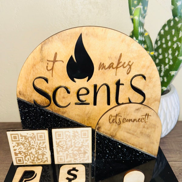 QR Sign for Business Laser File - Social Sign Laser File - QR Code ...