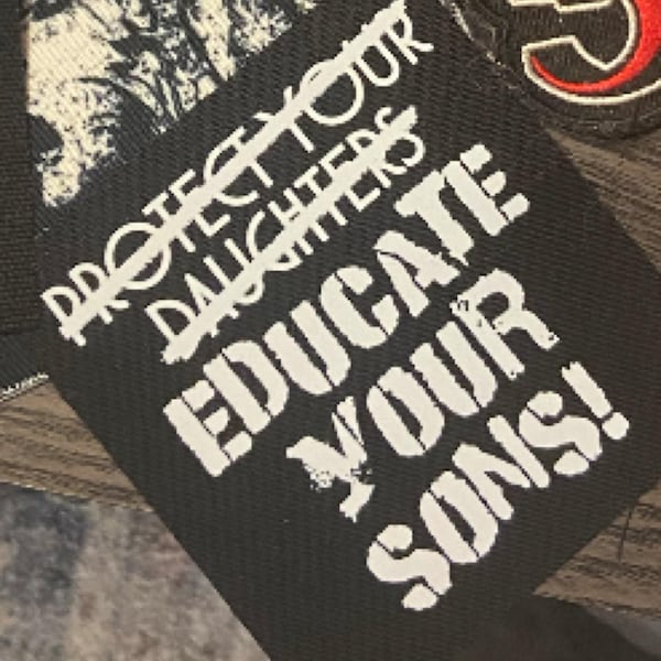 Sew on Patch Humans Lack Humanity Crust Punk Patch Battle Jacket ...