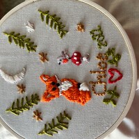 Christmas Tree Hand Embroidery Pattern Beginner Christmas - Etsy Canada