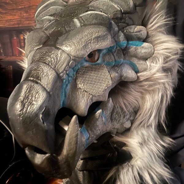 Velociraptor Mask V3 .STL Files for 3D Printing - Etsy