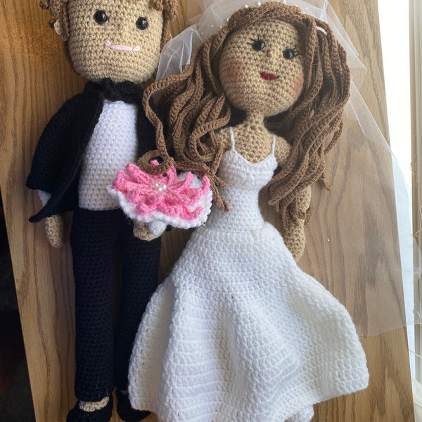 Crochet Wedding Couple Doll Pattern: Amigurumi Dolls (PDF Pattern) - Etsy