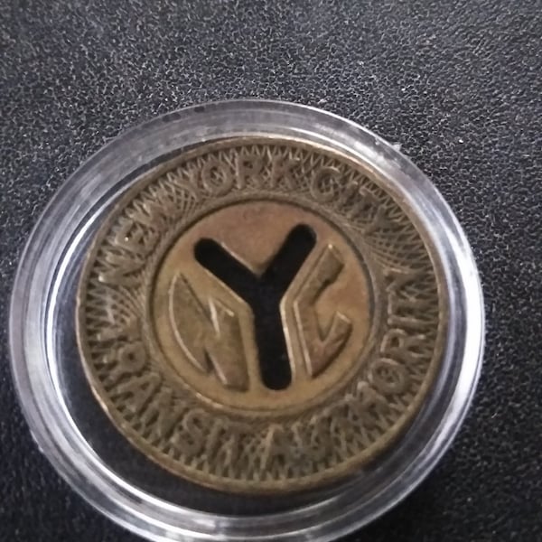 New York City Subway "y" Tokens - Etsy