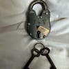 Antique Love Lock With Keys, Custom Love Lock, Engraved Love Lock ...