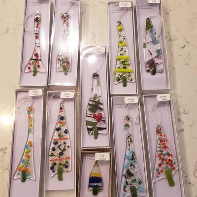 Funky Tree Ornament Assorted Colors - Etsy