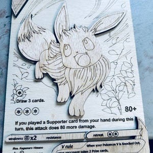 Pokemon Trading Card Charizard Laser Ready Template SVG DXF Laser Cut ...