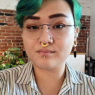Wide Yellow Septum Ring Satin Finish Nose Ring Yellow Gold Dipped ...