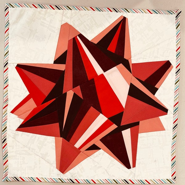Gift Bow FPP Pattern--paper Piecing Quilt Block - Etsy Canada