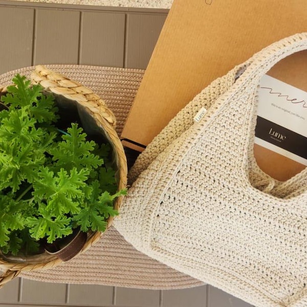 CROCHET PATTERN LIMA Bag Crochet Bag Pattern Wool Bag Crochet Purse ...