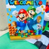 Mario Bros Welcome Sign Welcome Poster Printable Super Mario - Etsy