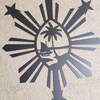 Personalized Philippines Filipino Metal Wall Decor Sign - Etsy