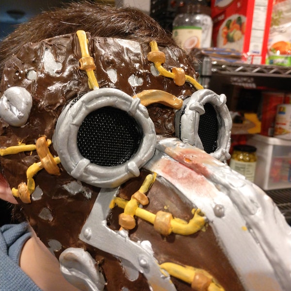 Black Mesh Fabric, Mask Eye Covers, Costume Eye Blackout Mesh, See ...