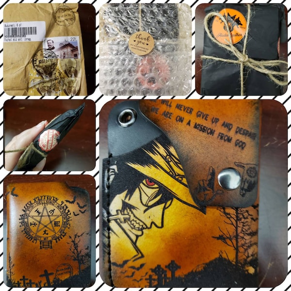 Anime Wallet, Japanese Manga Wallet, Personalized Leather Wallet Pirate ...