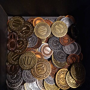Generic Metal Coins Value 10 10 Pcs - Etsy