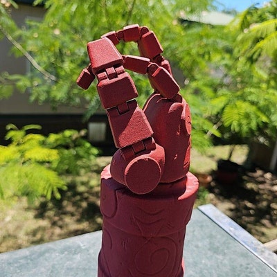 Headphone Stand Japanese Torii Gate 3D Printed & Assembled Headset ...