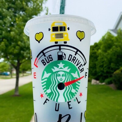 Bus Driver Svg, School Bus Driver Svg for Cold Cup Cold Cup, Back to ...