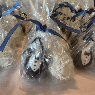 Baby Boy Cake Pops Baby Shower Dessert Boy Birthday Party Dessert ...