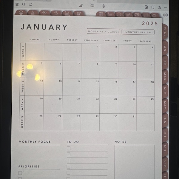 Editable Yearly Planner, Printable Yearly Overview on One Page, Year at ...
