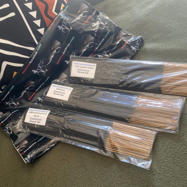 30 - 19" JUMBO - Biggie Hand Dipped Incense Sticks - FREE SHIPPING ...