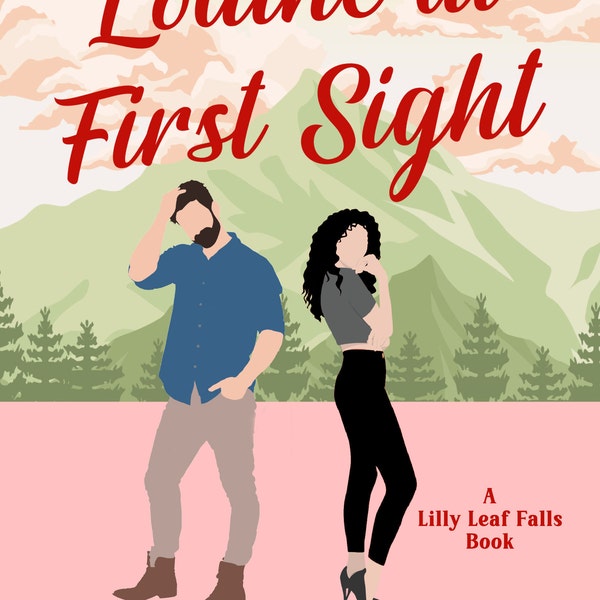 Premade Ebook Cover Design, Romance Book Cover, Premade Illustrated ...