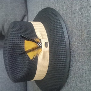 Flipped Kaki Golden Line Viejo Fedora Garcia Signature Hat - Etsy