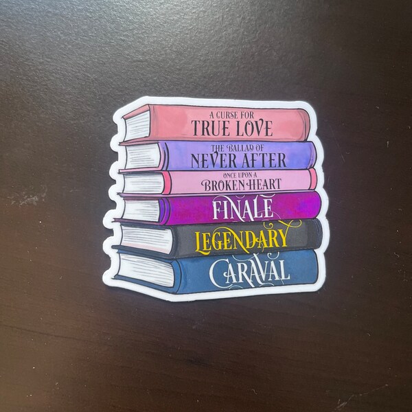 Caraval OUBAH Book Stack Once Upon a Broken Heart Gifts for Readers ...